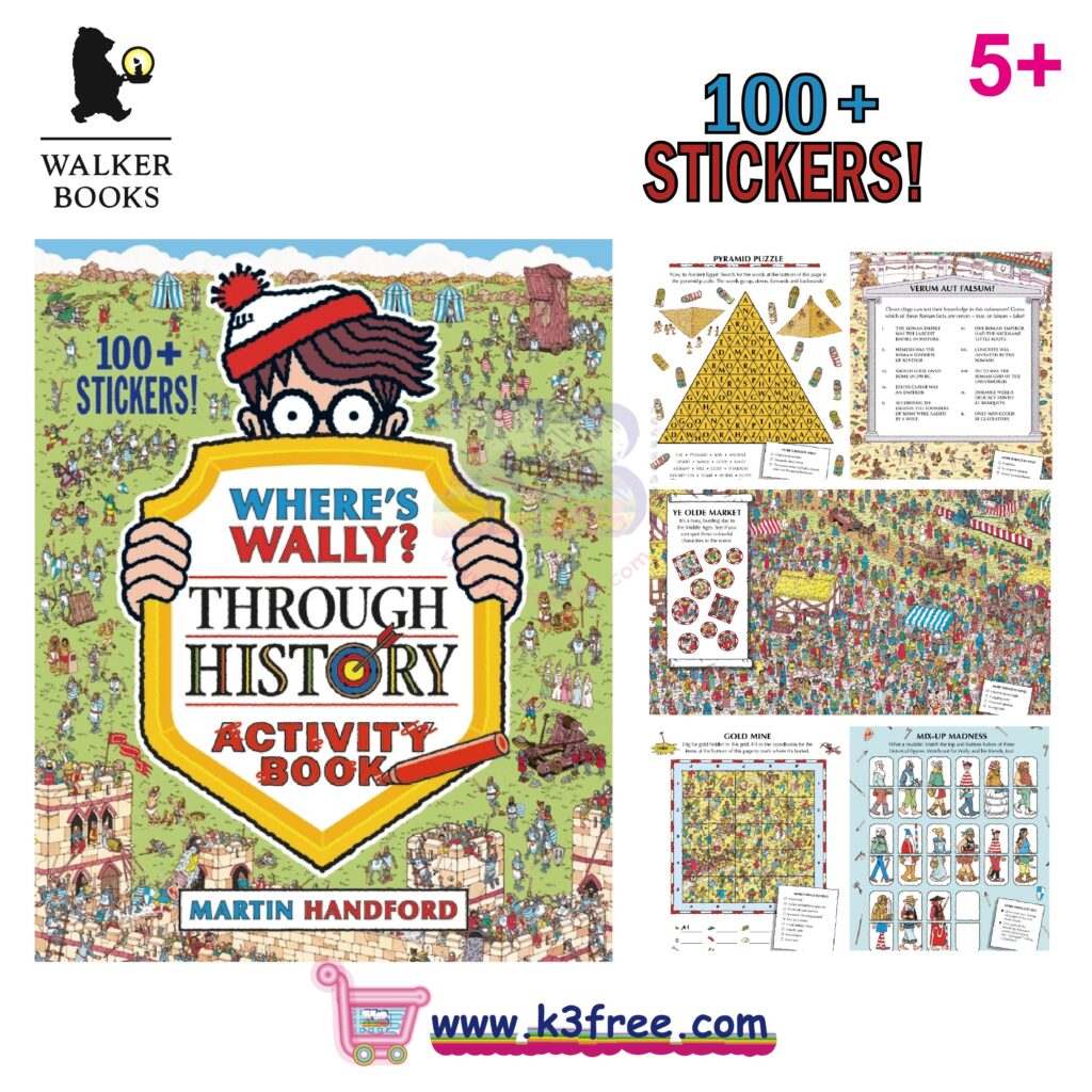 Where’s Wally? Through History activity book
