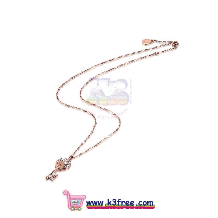 Atelier x Monchhichi 鎖愛鑰匙項鏈 (玫瑰金/銀色) 3